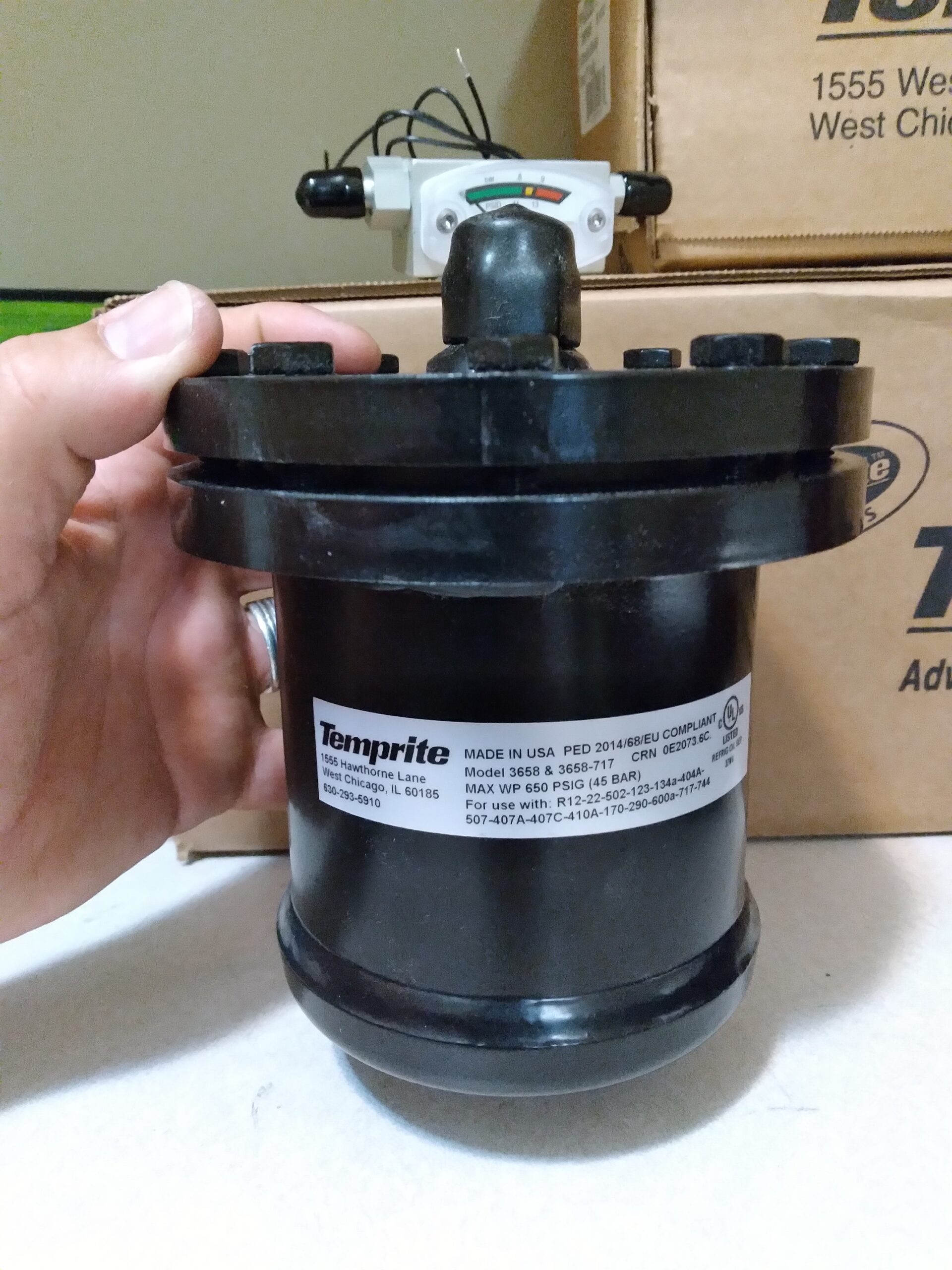 Temprite - Ammonia Refrigeration Oil Separators