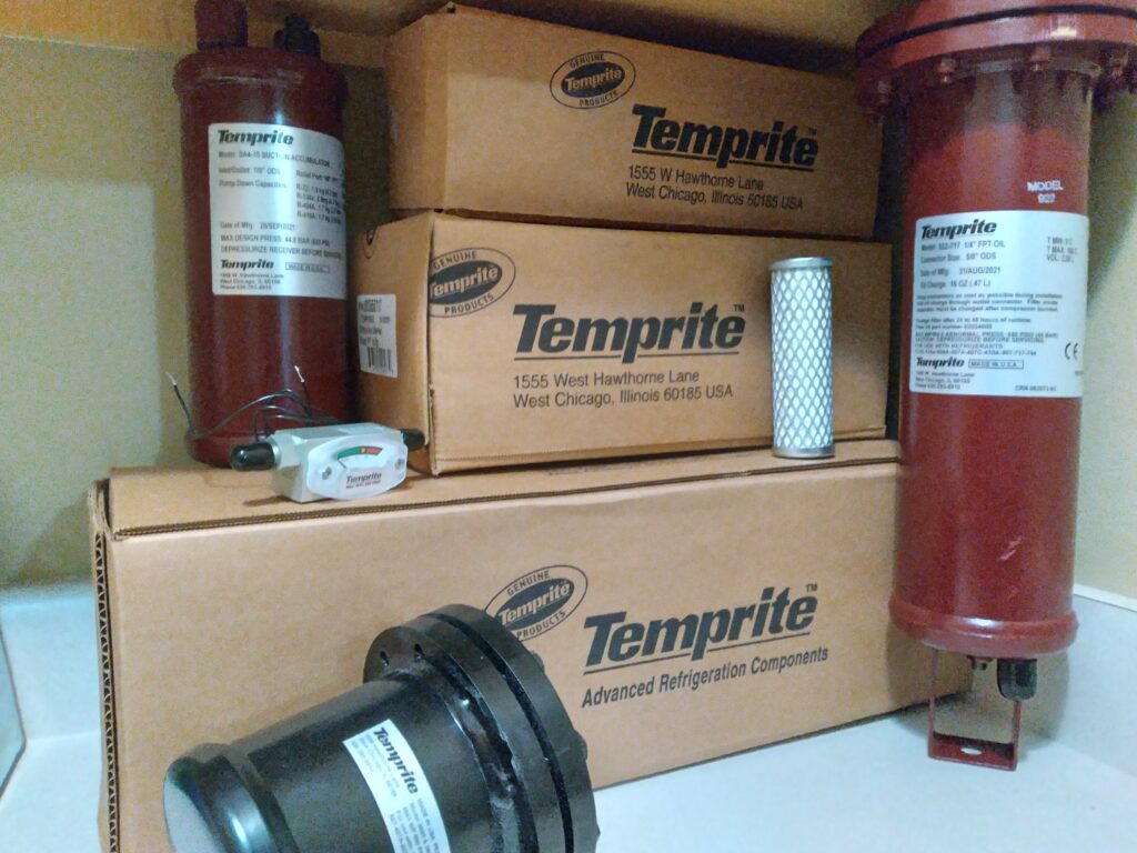 Temprite - Ammonia Refrigeration Oil Separators