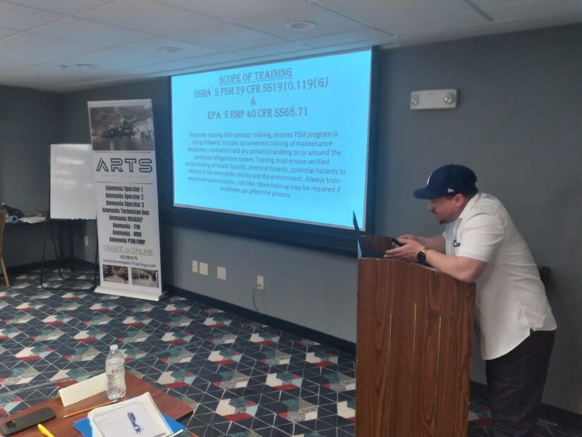 Ammonia PSM / RMP Training at Iowa
