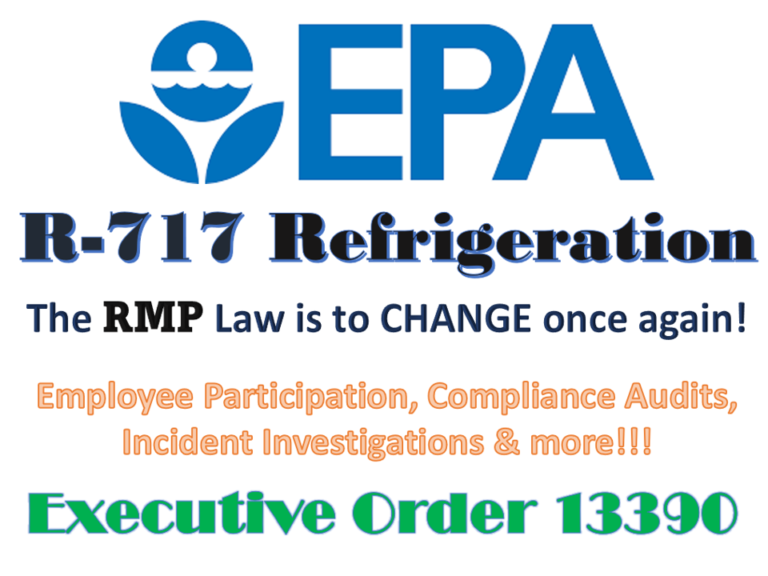 Ammonia Refrigeration – EPA’s RMP & Executive Order 13990