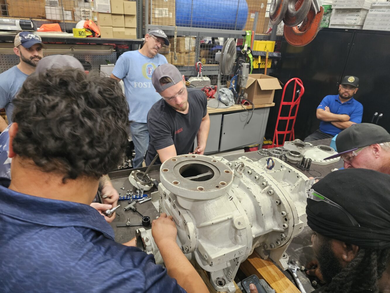 Ammonia Twin Screw Compressor Rebuild Training → ARTS