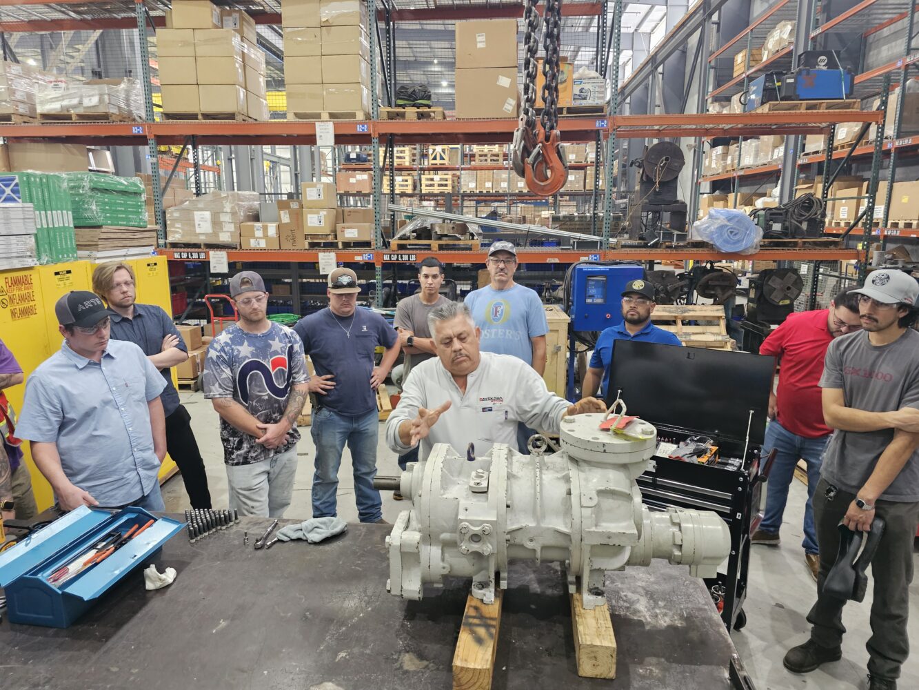 Ammonia Twin Screw Compressor Rebuild Training → ARTS