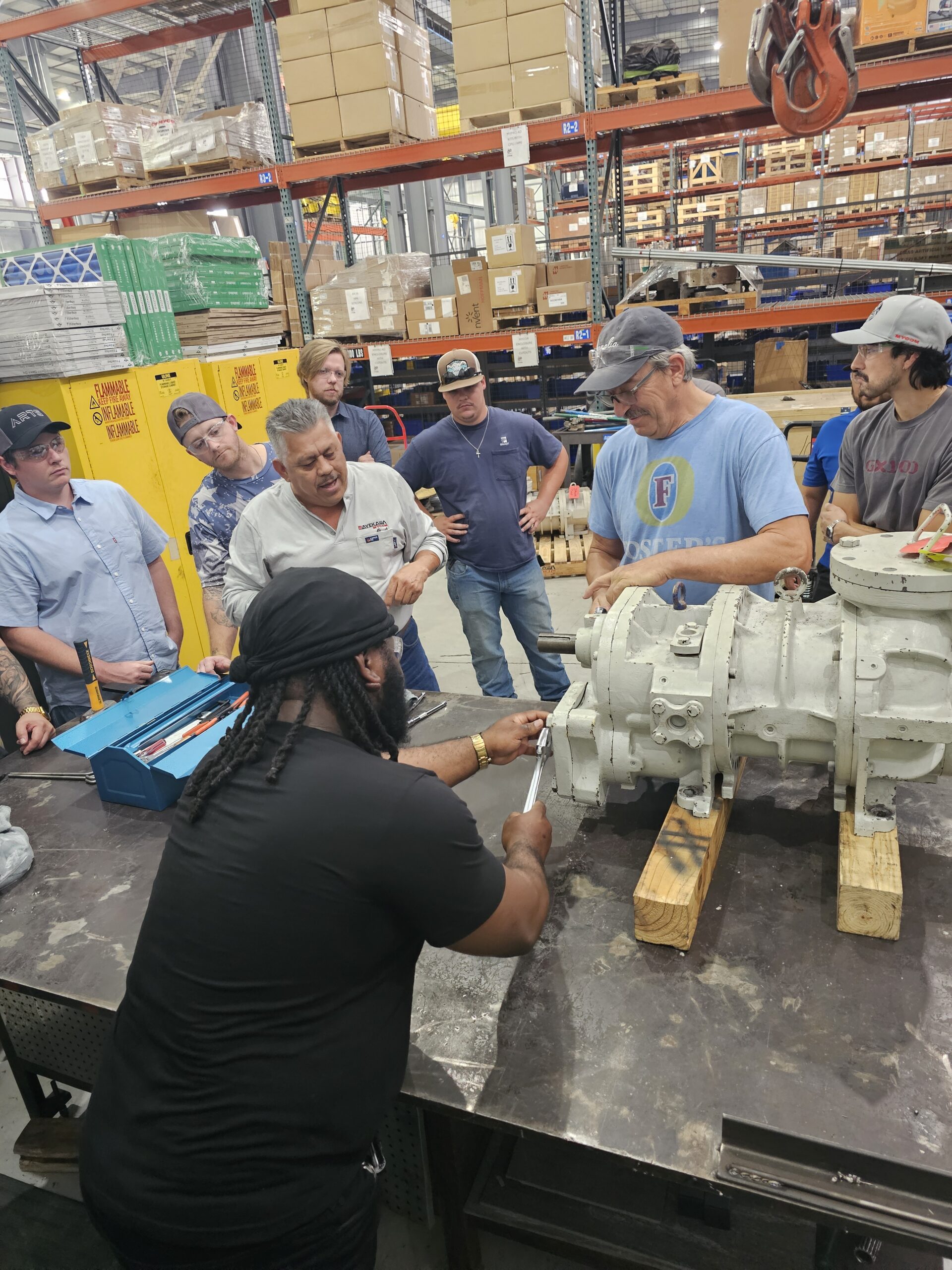 Ammonia Twin Screw Compressor Rebuild Training → ARTS