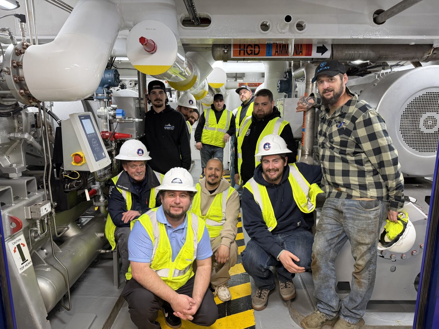 Ammonia Refrigeration – Fishing Vessel → ARTS and ARTIC Glacier