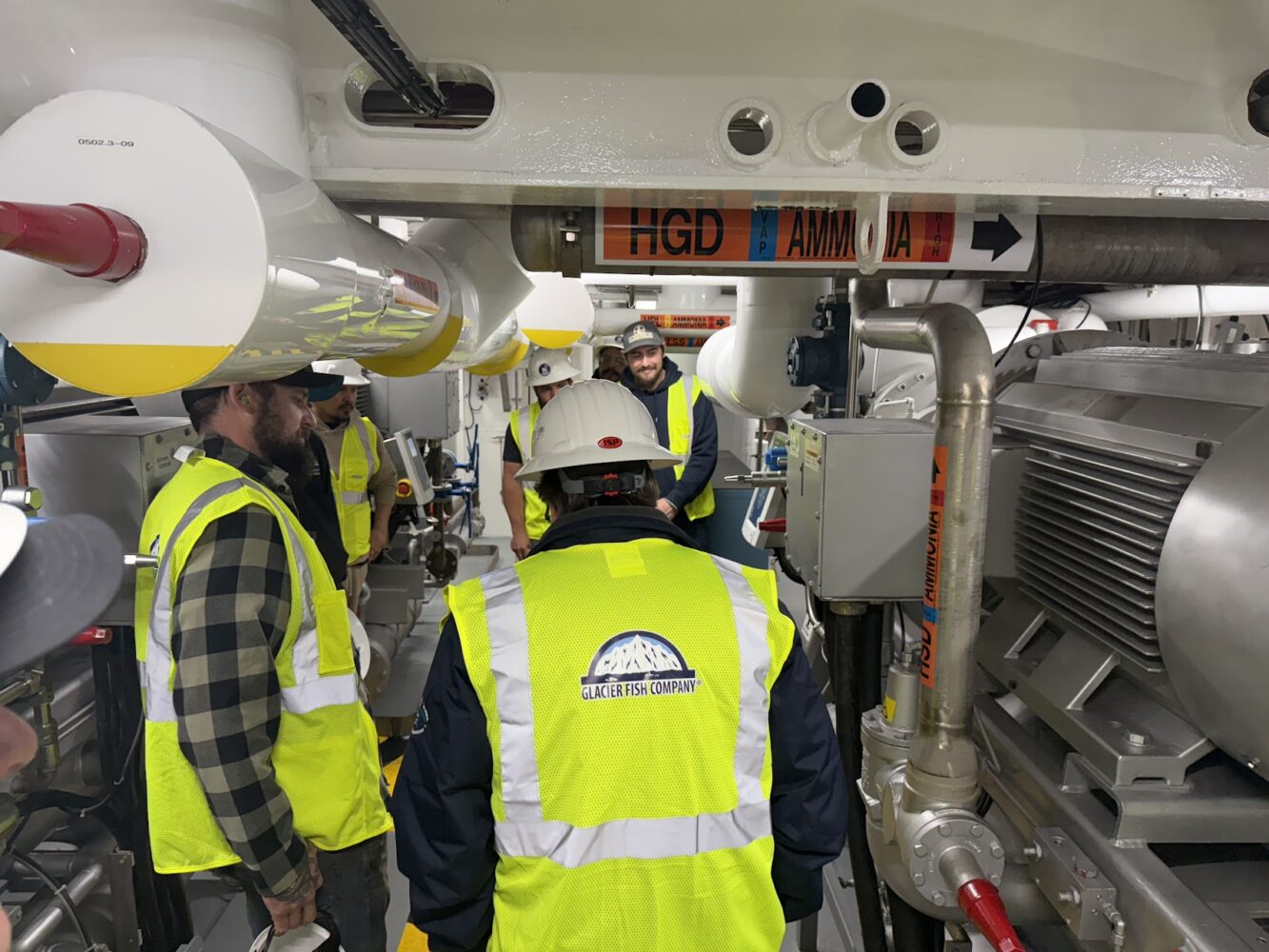 Ammonia Refrigeration – Fishing Vessel → ARTS and ARTIC Glacier