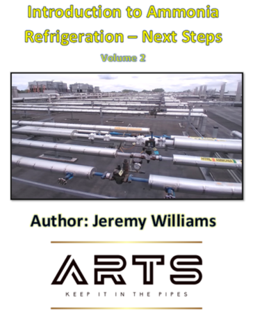 New Book - Introduction to Ammonia Refrigeration - ARTS