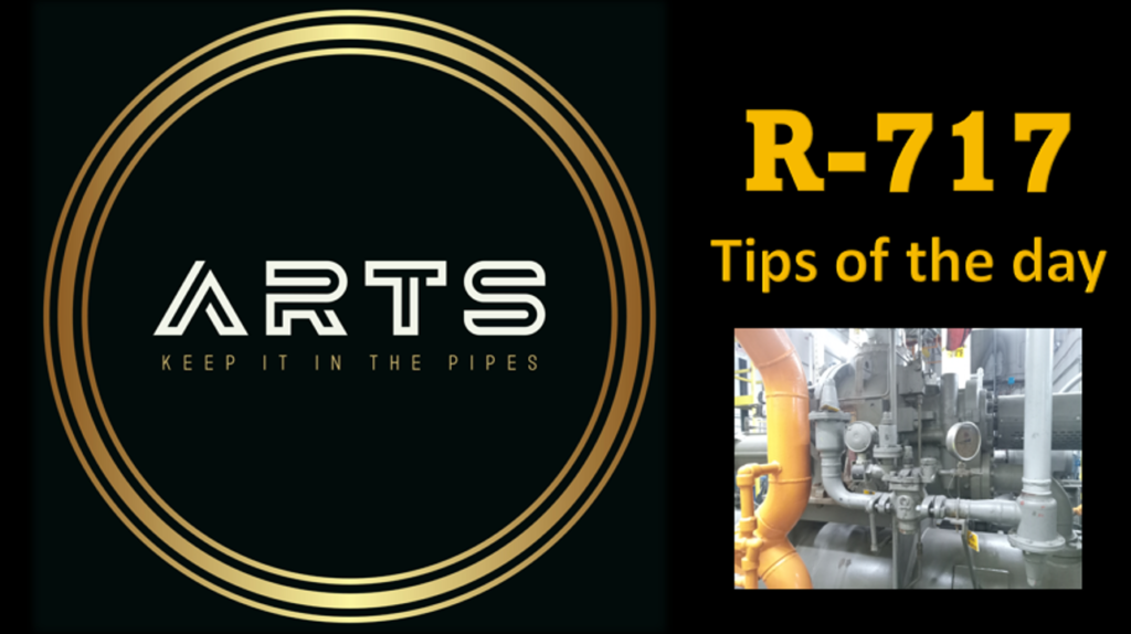 R-717 Tip of the Day - Ammonia Refrigeration Training - ARTS