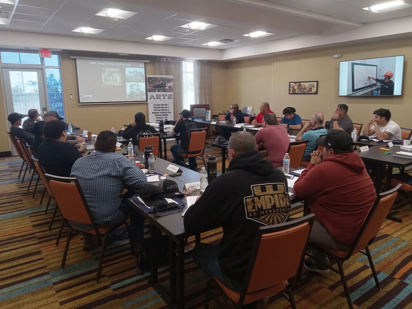 RETA CARO Refrigeration Training – California → Ammonia