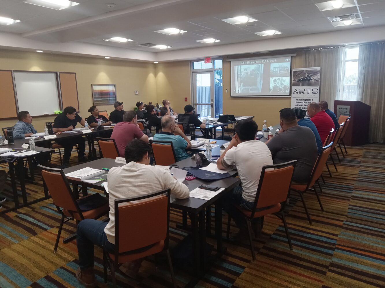 RETA CARO Refrigeration Training – California → Ammonia