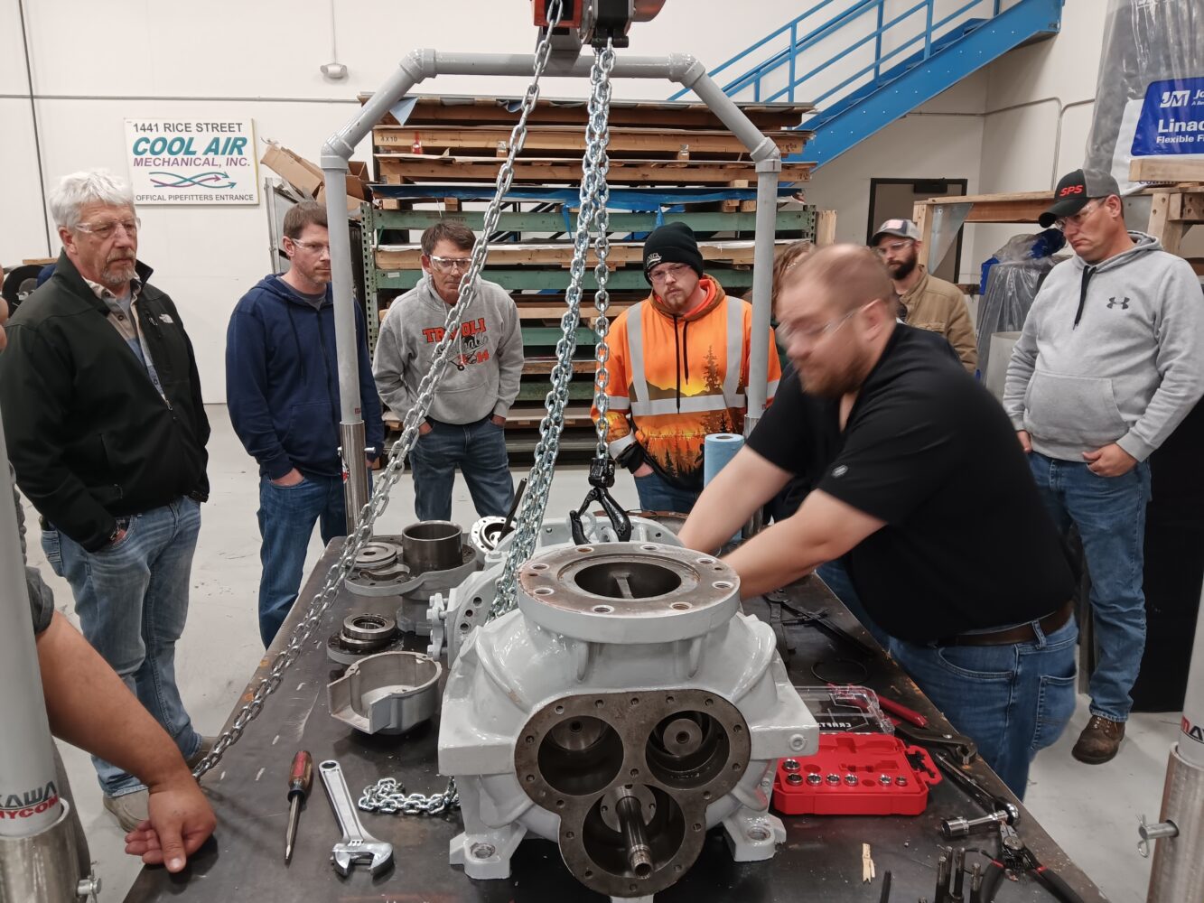 Twin Screw Compressor Training – Teardown / Rebuild → ARTS